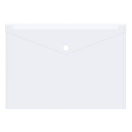 Kuvertmapp A4 Ohålad Transparent